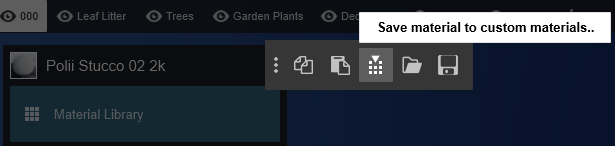 How do you copy, paste, save and load Materials in Lumion 12?